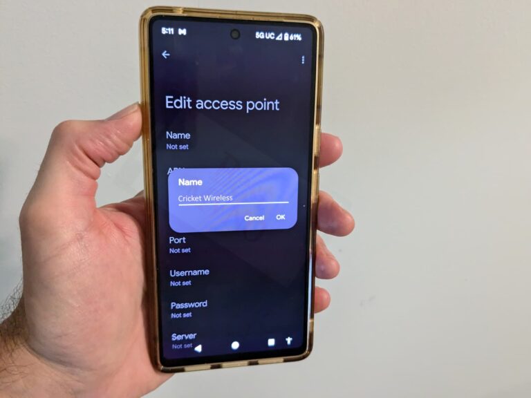 Cricket Wireless APN Settings to help fix your data & MMS problems