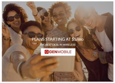 Gen Mobile Offers 300 Minutes And 1GB Data For $10/Month