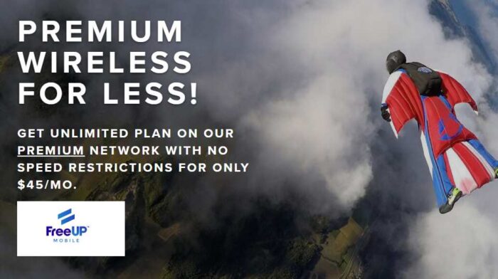 FreeUP Mobile Plans Now Include Unlimited 2G Data And $45 Plan Now ...