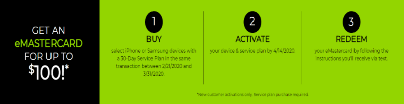 Total Wireless And Simple Mobile Offer Up To $100 eGift MasterCard With ...