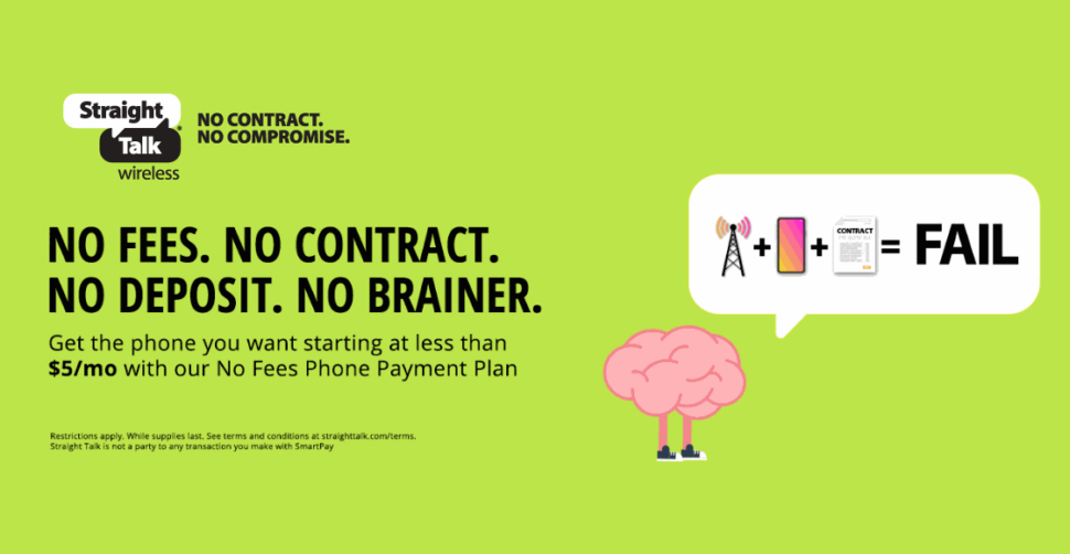 Straight Talk Wireless's New No Fees Phone Payment Plan Featured In New ...