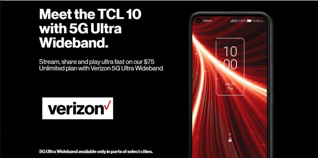 Verizon's New $75 Unlimited Prepaid Plan Is Ultra Wideband Enabled