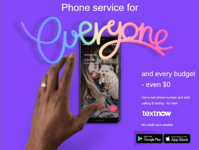 TextNow Now Offering Free Service On "GSM" Network