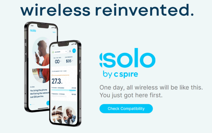 C Spire Launches Prepaid Wireless Brand "Solo" With $35 Unlimited Plan