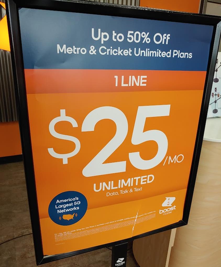Boost Mobile s New 25 Unlimited Plan Supported By TV And Video Ads