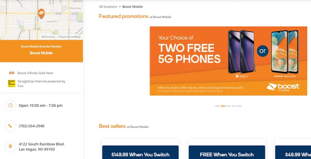 Boost Infinite Has Launched In Las Vegas Area Boost Mobile Stores