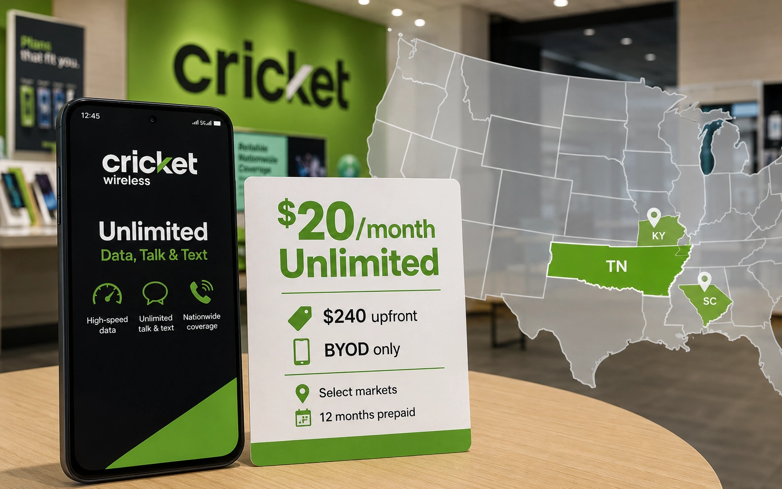 Cricket Wireless Is Testing A $20/Month Unlimited Annual Plan In Select ...